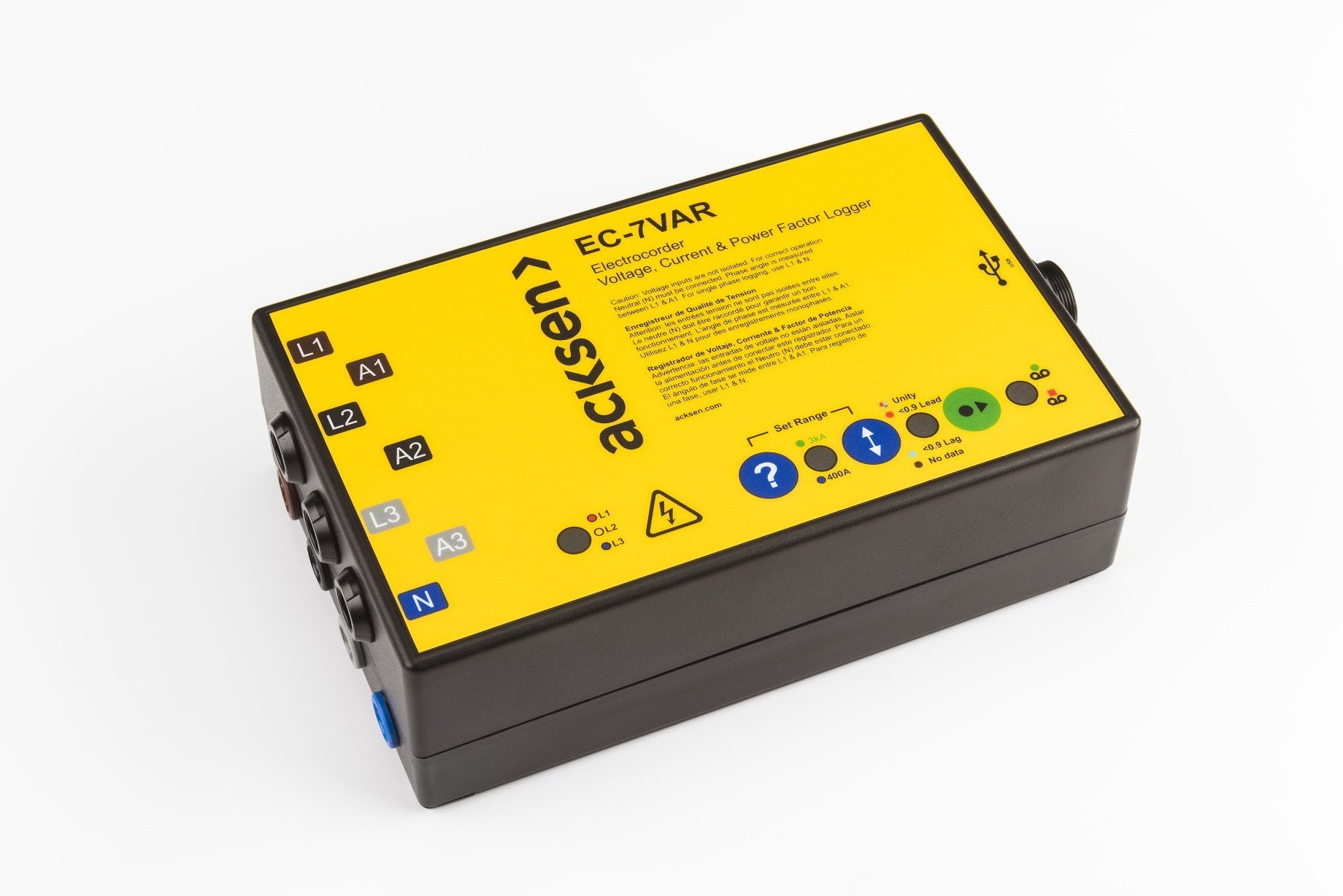 Power (Voltage & Current) Recorders – Electrocorder